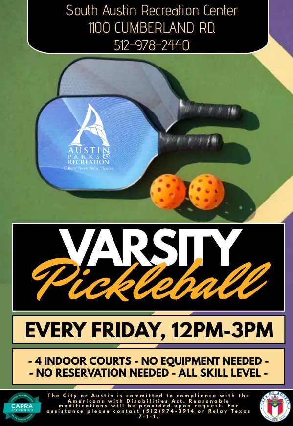 Pickleball | AustinTexas.gov